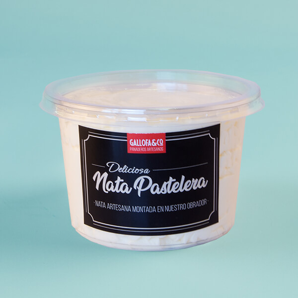 Nata pastelera de elaboración propia | GALLOFA & CO®